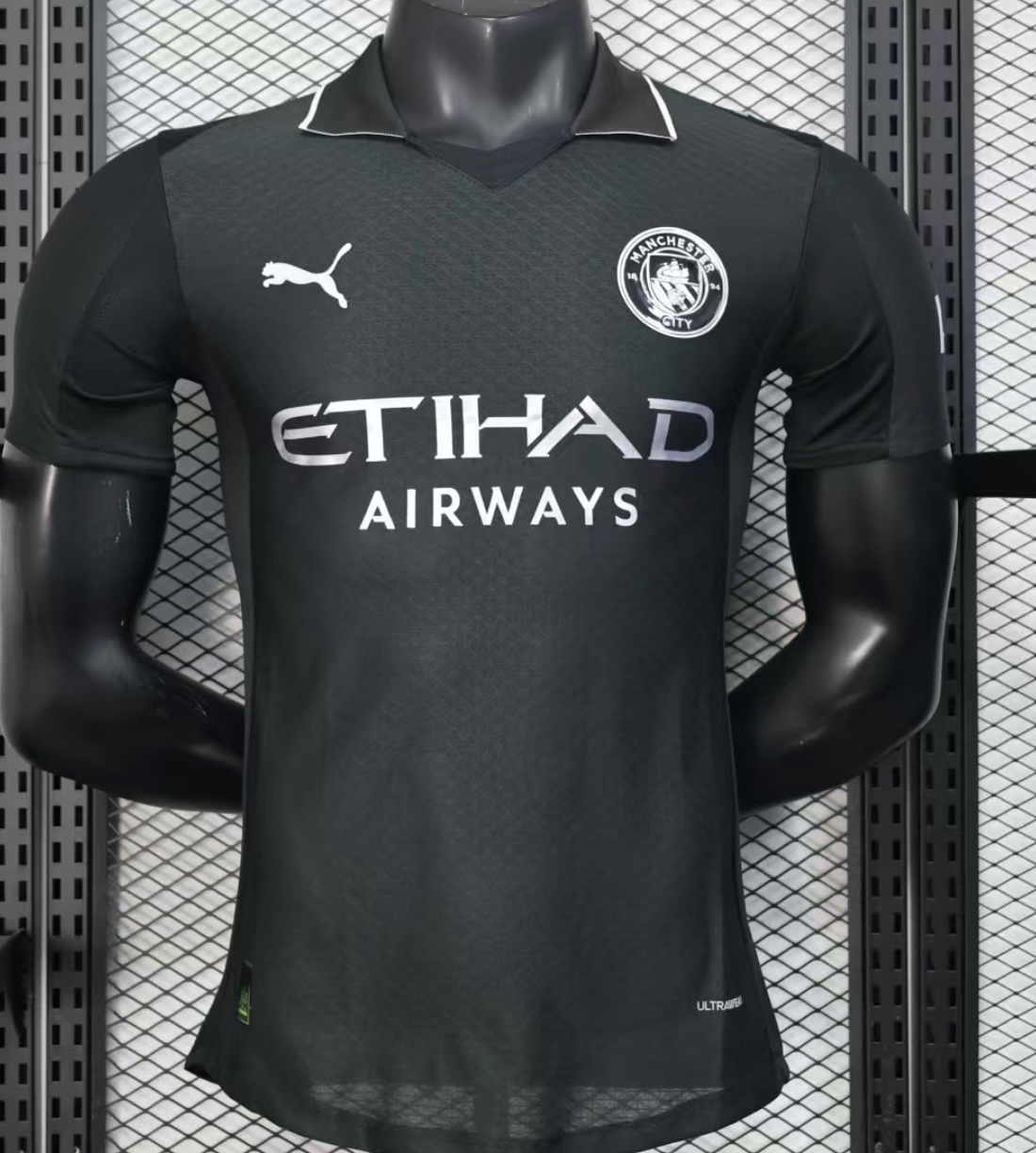 Manchester City 2025/26 Third Jersey – Rain Heritage Third Kit - Size S ...